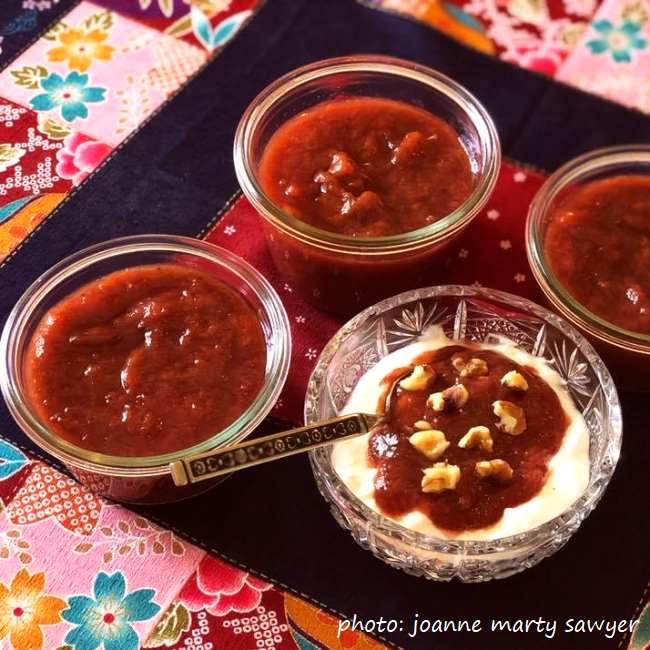 Rhubarb Compote Rootitoot
